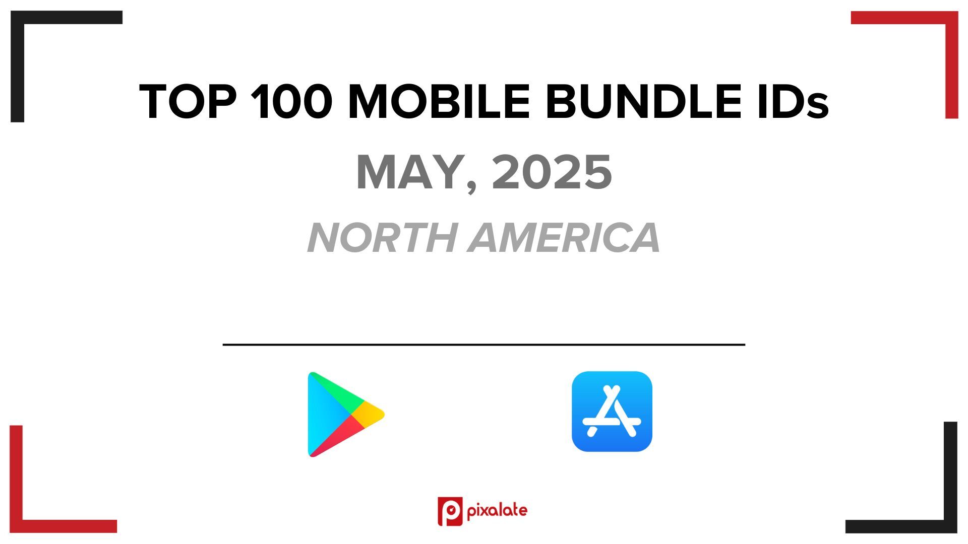 May 2025 Top 100 Apple & Google App Store Bundle IDs - North America